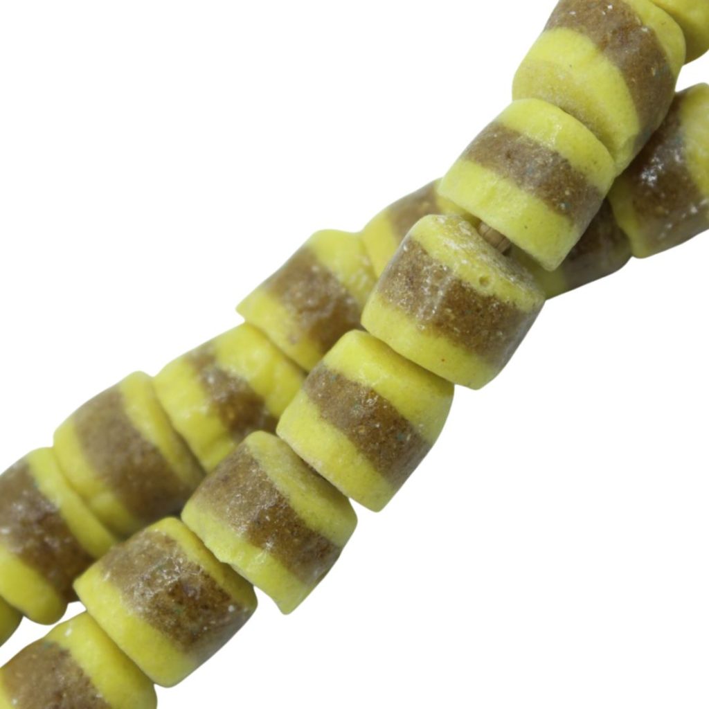 African Powder Glass Beads – 20mm – 46cm Strand – Bead, Trimming & Craft Co