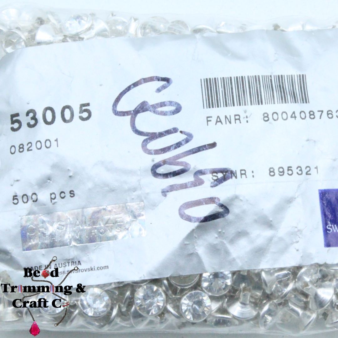 Swarovski 53005 – Crystal Rivet – 8mm – Crystal / Silver – Bead ...
