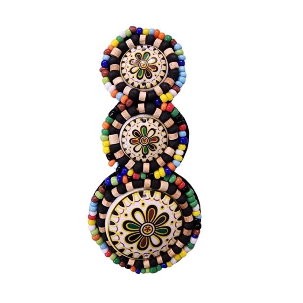 Seed Bead Motif – 100 x 45mm – Bead, Trimming & Craft Co