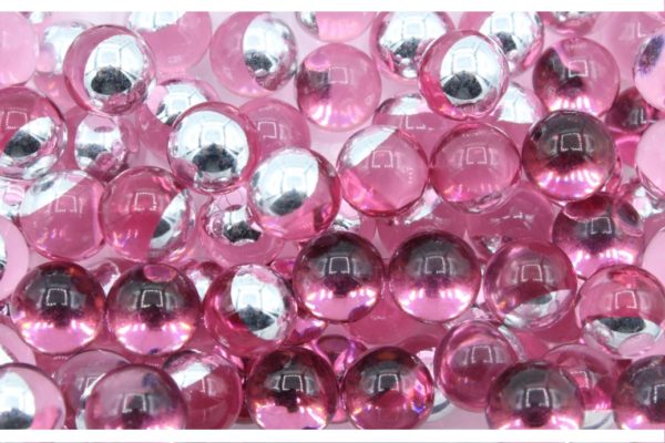 Round Ballotini Balls – 12mm – Rose CAL – Bead, Trimming & Craft Co