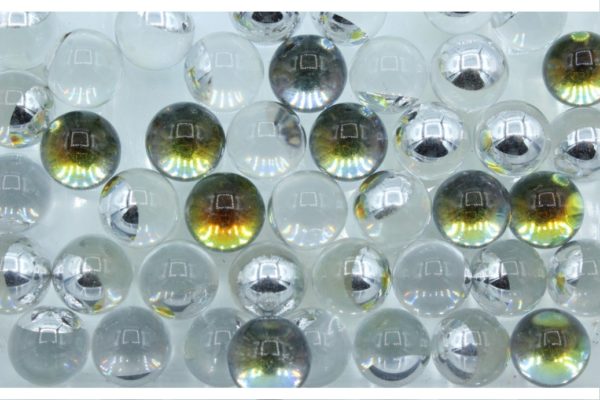 Round Ballotini Balls – 12mm – Sahara CAL – Bead, Trimming & Craft Co