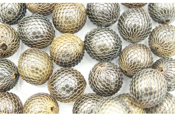 Mesh Bead – 16mm – Antique Brass – Bead, Trimming & Craft Co