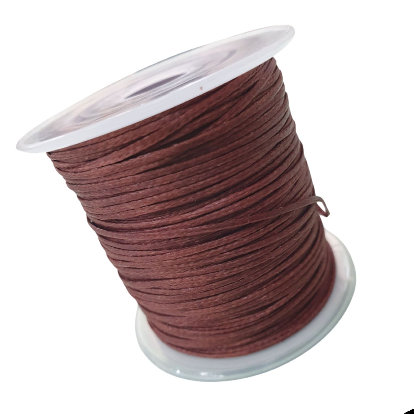 Waxed Linen – 1mm – Light Brown – 50 Yards – Bead, Trimming & Craft Co