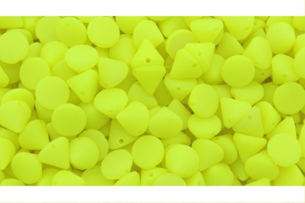 Neon Spike Bud – 10mm – Yellow – Bead, Trimming & Craft Co