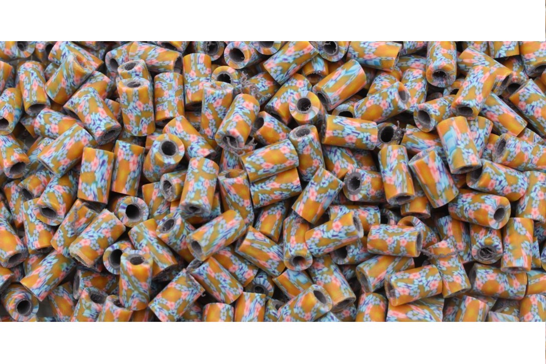 Polymer Clay Floral Tube – 10 x 5mm – Bead, Trimming & Craft Co