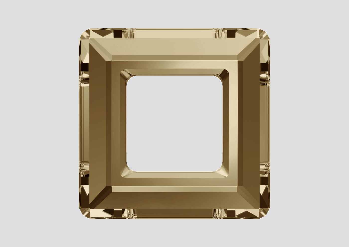 Cosmic Square 30mm Golden Shadow Bead Trimming Craft Co Cosmic Square 30mm Golden Shadow Bead Trimming Craft Co