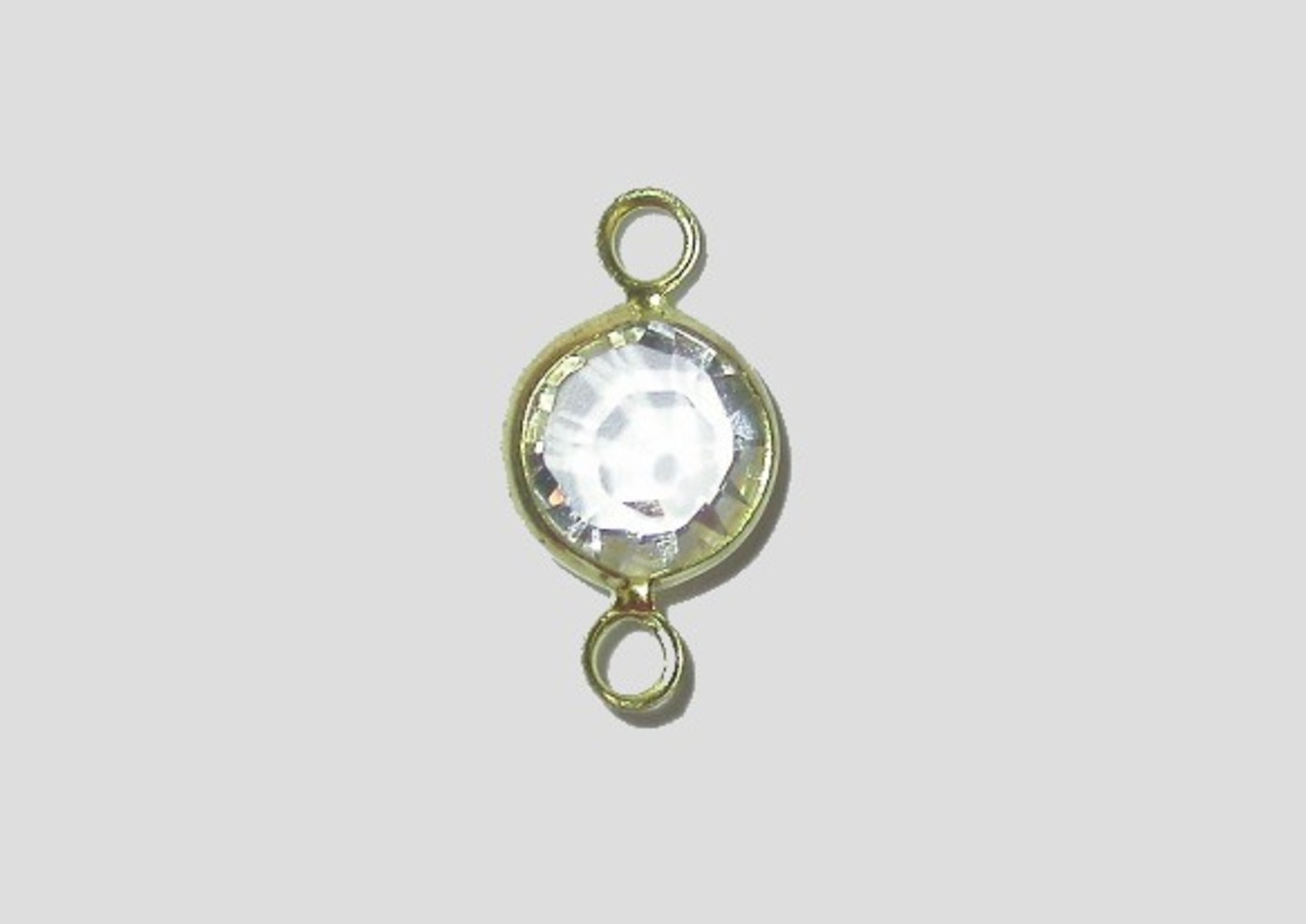 Channel – Round – SS29 – 2 Loop – Raw / Crystal – Bead, Trimming & Craft Co