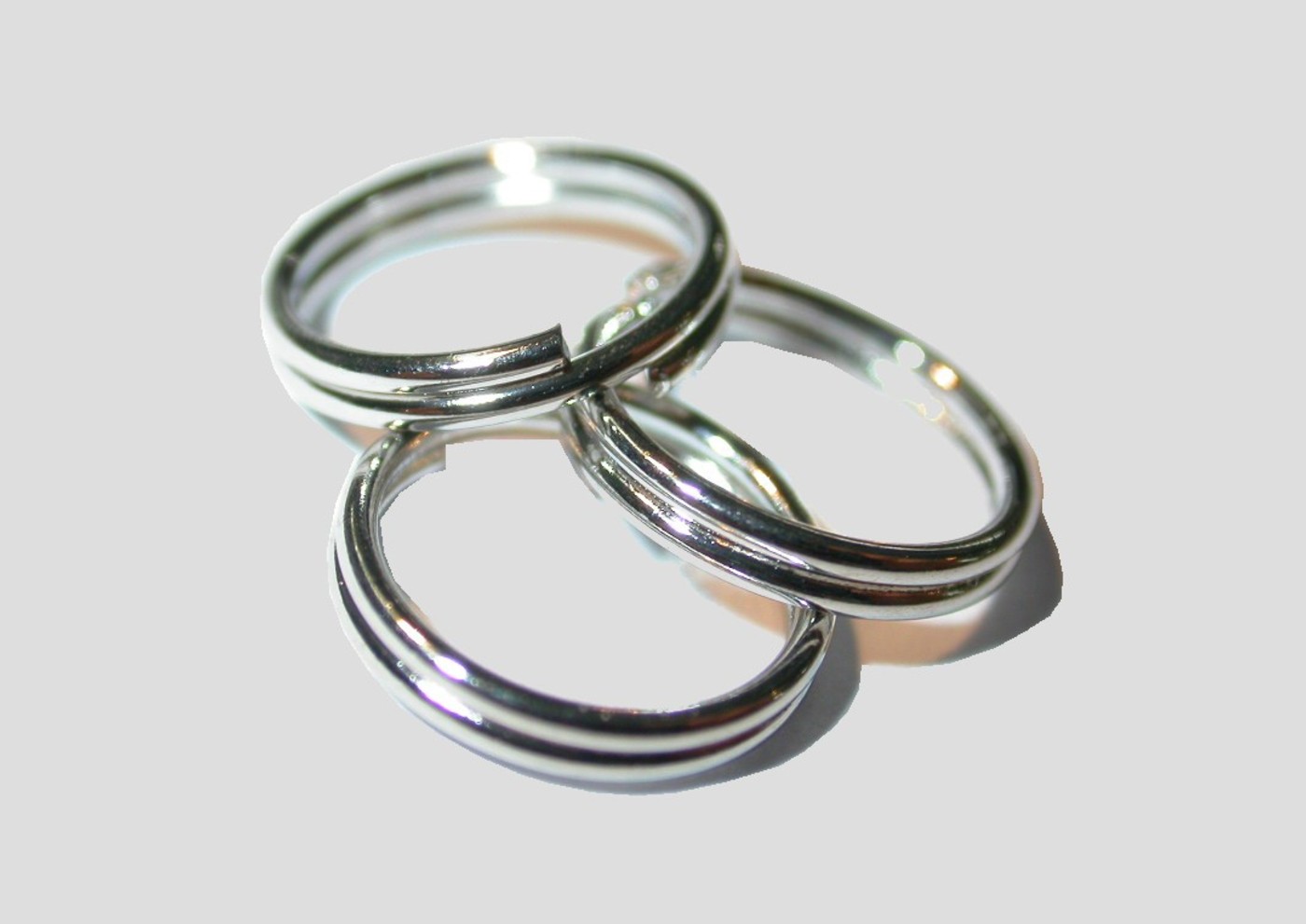 Split Ring – 10mm – Nickel – Bead, Trimming & Craft Co