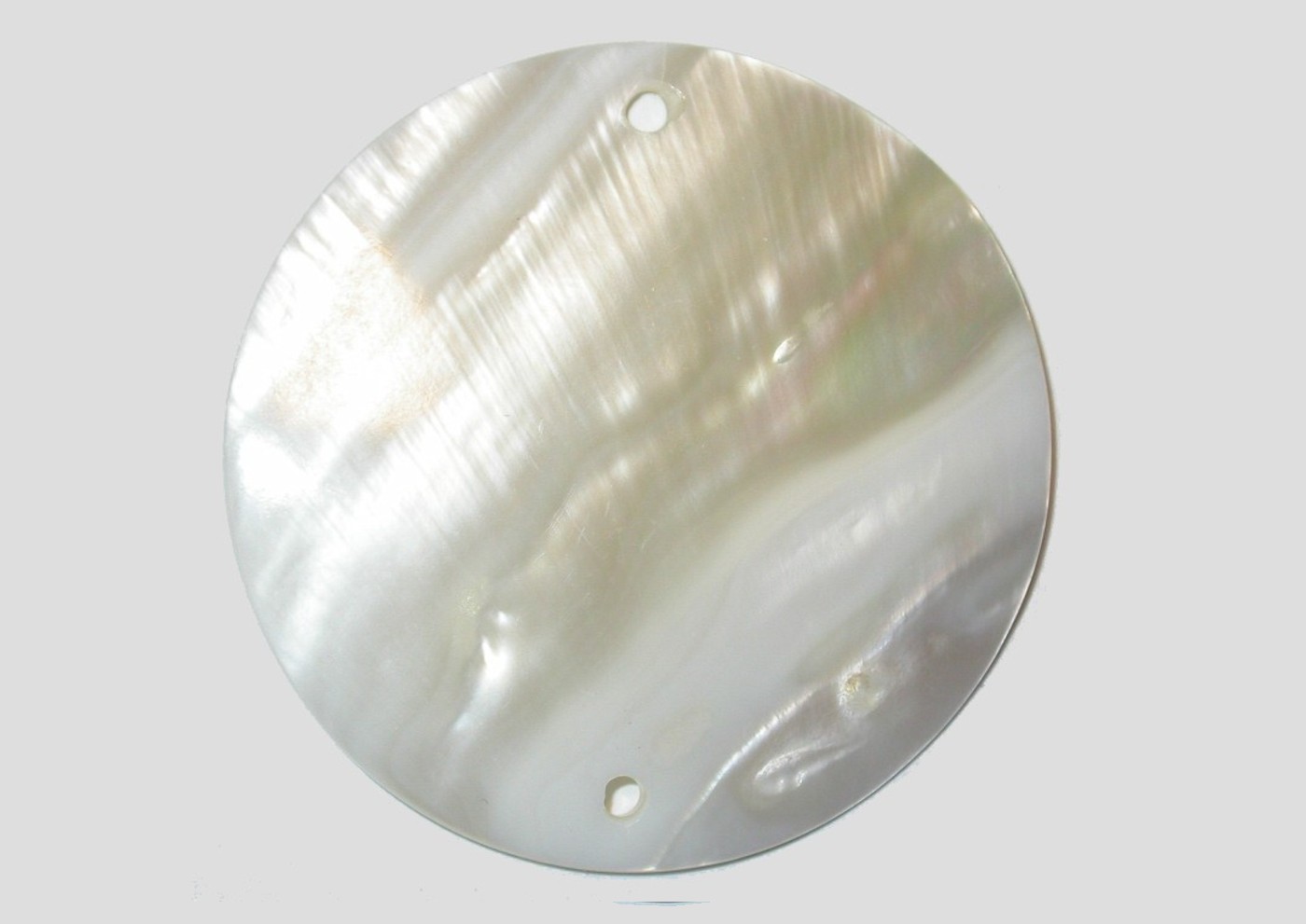 Shell Round Pendant – 45mm – 2 Hole – Bead, Trimming & Craft Co