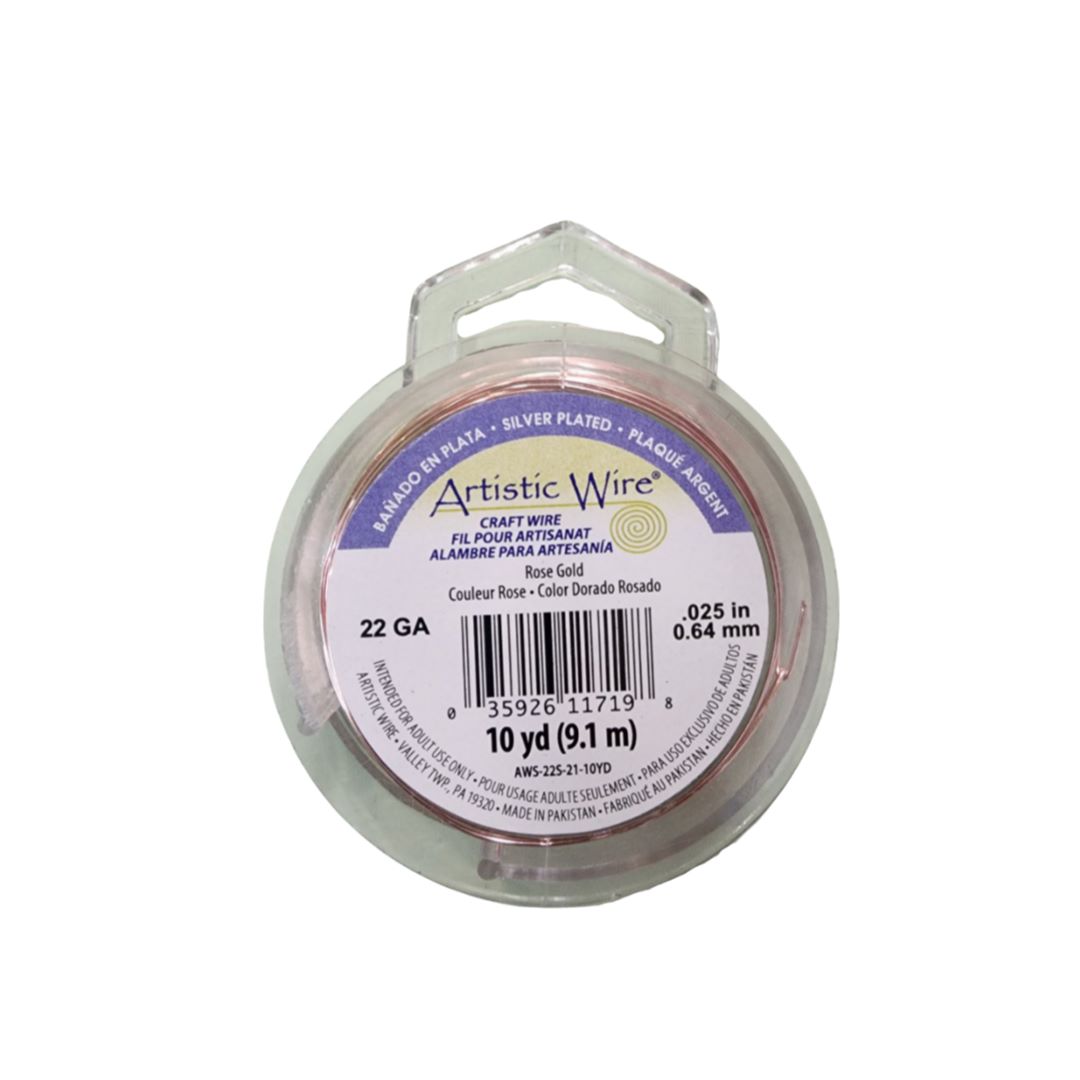 22 Gauge – Non Tarnish – Rose Gold – 9.1mtrs – Bead, Trimming & Craft Co