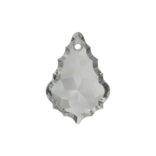 Swarovski 6091 – Baroque Pendant – 50mm – Silver Shade – Bead, Trimming ...