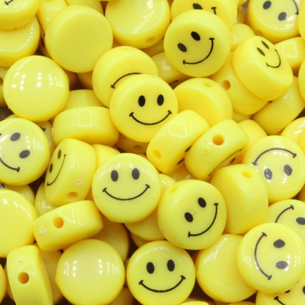 Smiley Face / Coin – 12mm – Bead, Trimming & Craft Co