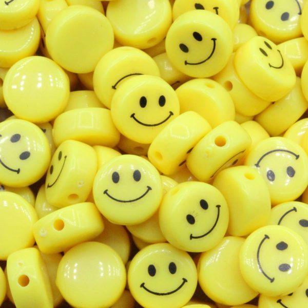 Smiley Face / Coin – 12mm – Bead, Trimming & Craft Co