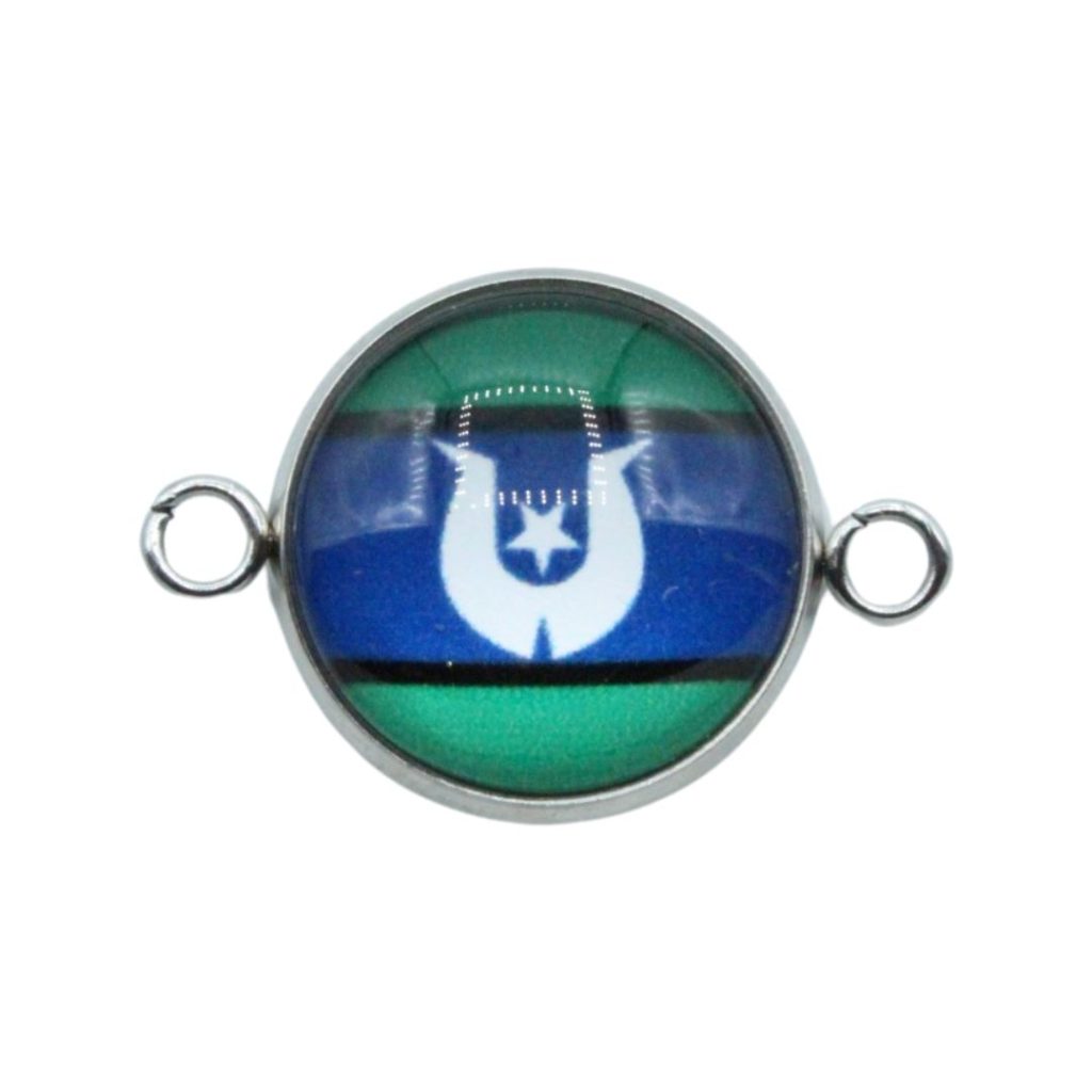 Picture Charm / Joiner – 18mm – Stainless Steel – Torres Strait ...