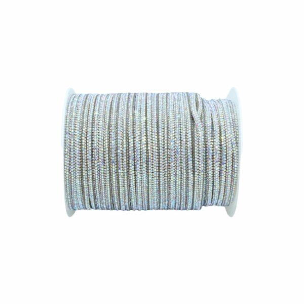 Crystal Rope – 4mm – AB – Price per meter – Bead, Trimming & Craft Co