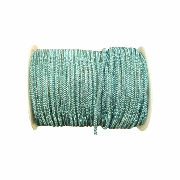 Crystal Rope – 4mm – Aqua – Price per meter – Bead, Trimming & Craft Co